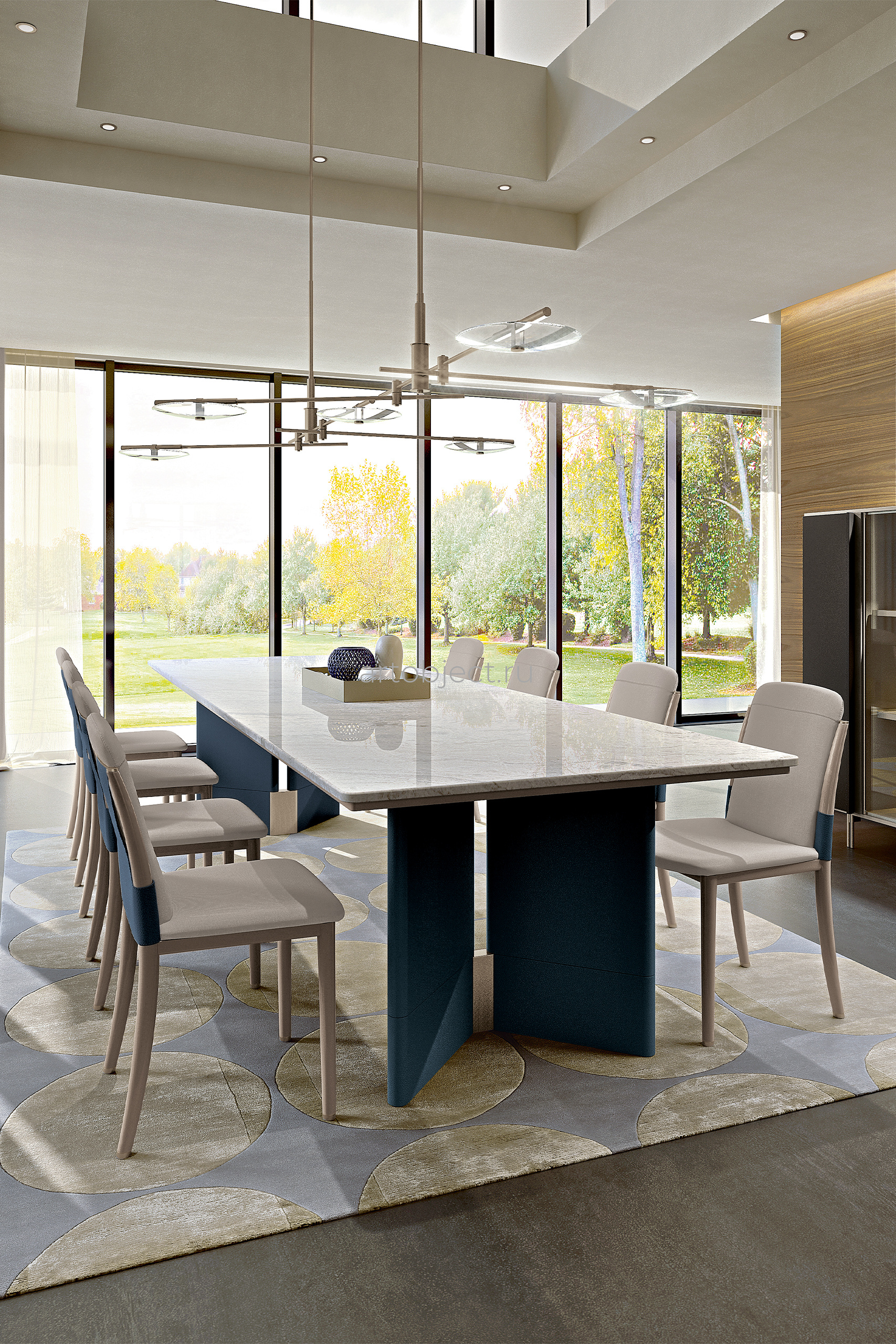 Премиальная Стол Zero rectangular table — купить в Москве в Арт Объект